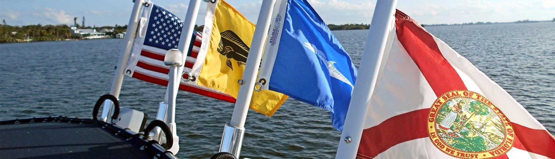 Boat Flags – Bigvee Drive On Boat Bow Stop
