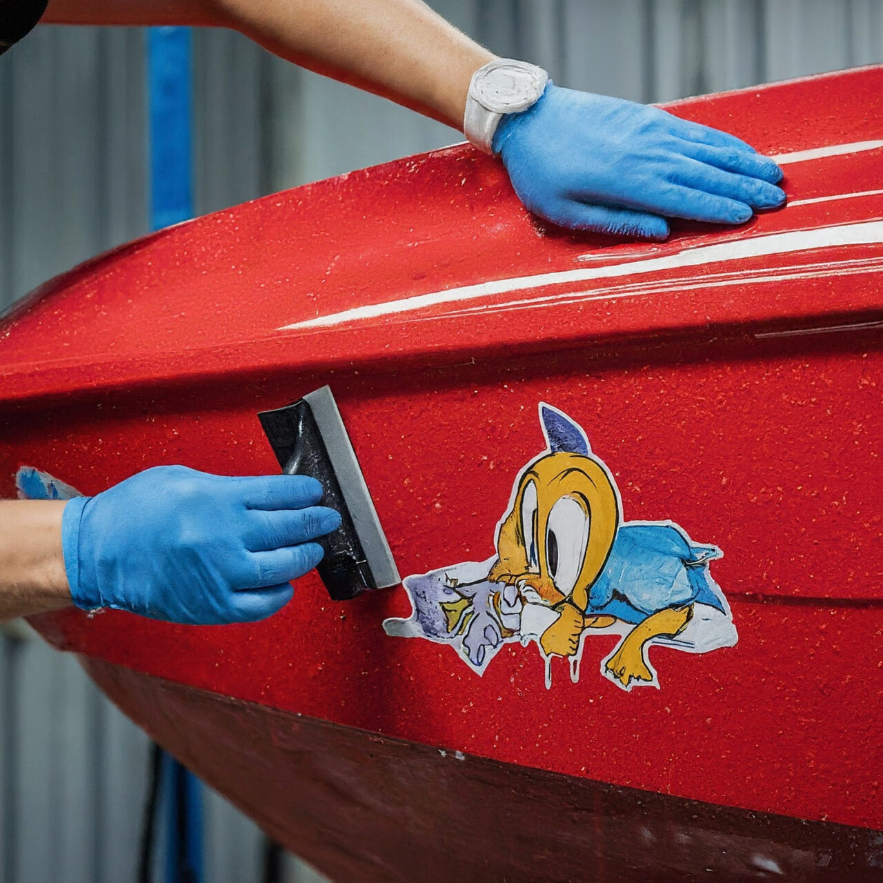 Boat Stickers – Bigvee Drive On Boat Bow Stop